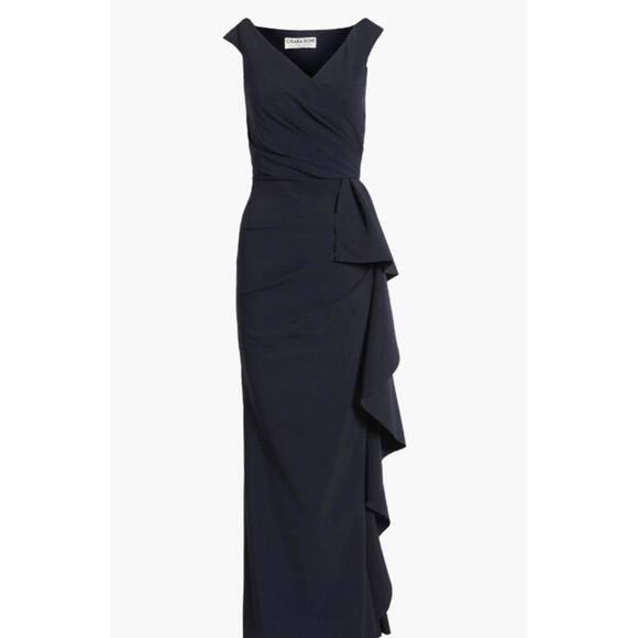 Chiara Boni | Dresses | New Chiara Boni Sozen Cascade Ruffle Sleeveless ...